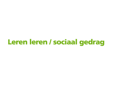 Leren leren / Sociaal gedrag | VeerKrachtGroep
